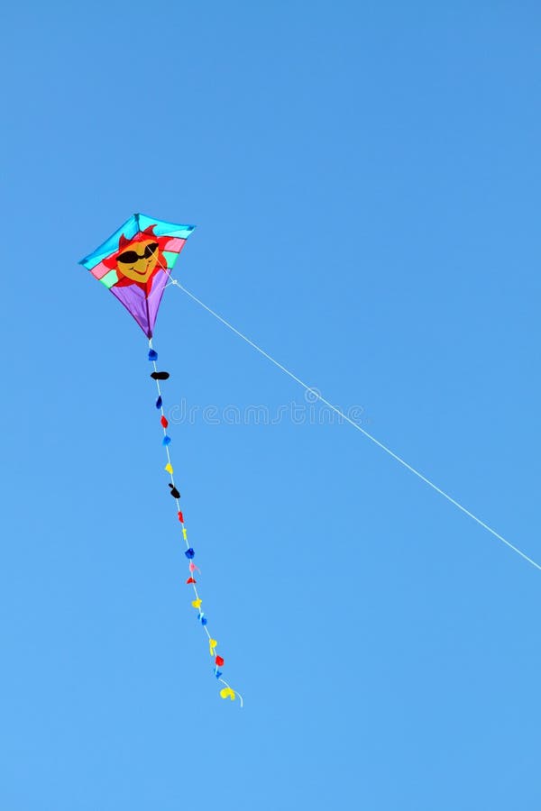 Flying Kite stock photo. Image of flying, high, copy - 40907058