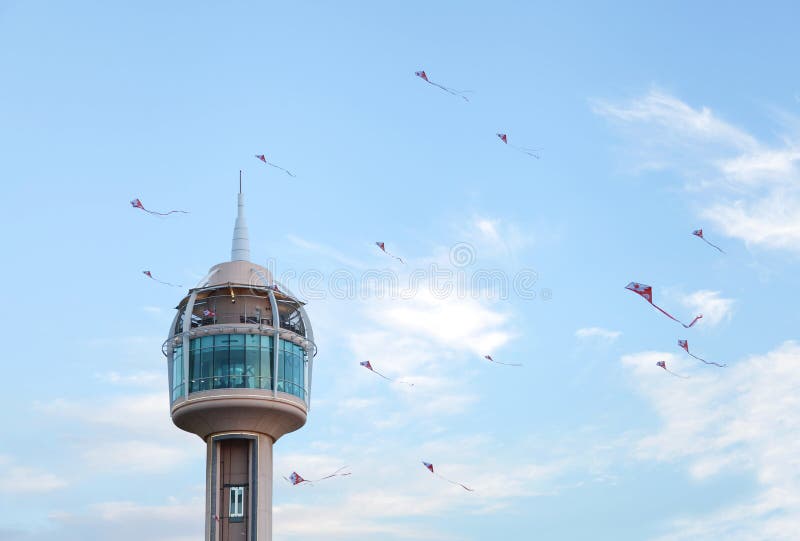 Flying Kites on Bahrain National Day Editorial Stock Image - Image of ...