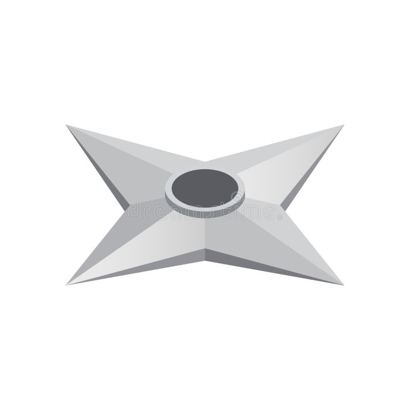 Flying Knife Made of Steel Isometric 3d Icon Stock Vector ...