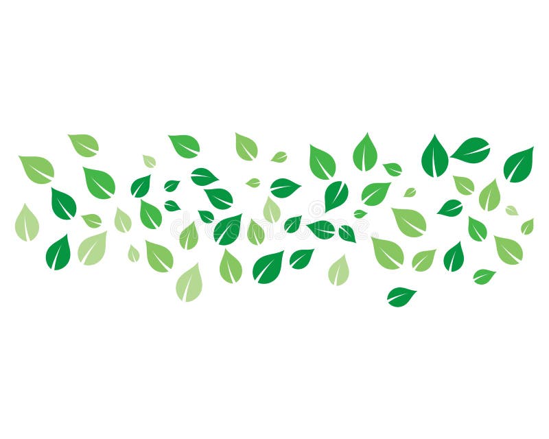 Flying leaves vector stock vector. Illustration of decoration - 127569174