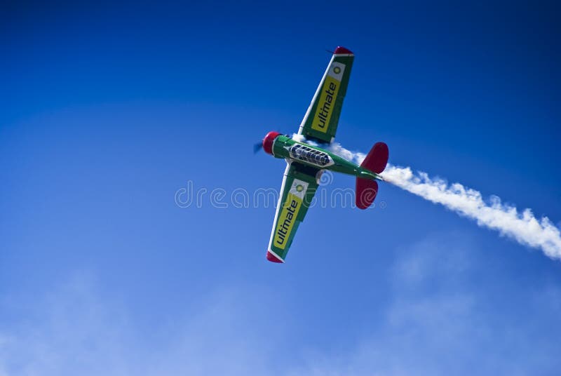 Castrol Flying Lions Harvard Aerobatic Team Editorial Stock Image ...