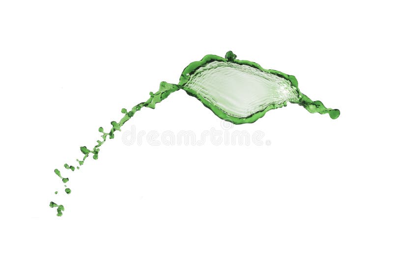 Green liquid splash stock photo. Image of diet, black - 34384112
