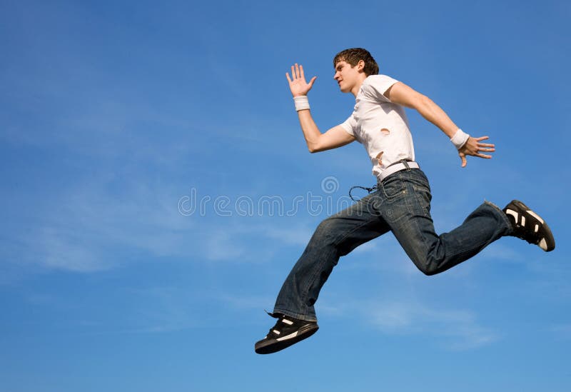 Flying Man Picture. Image: 8023689