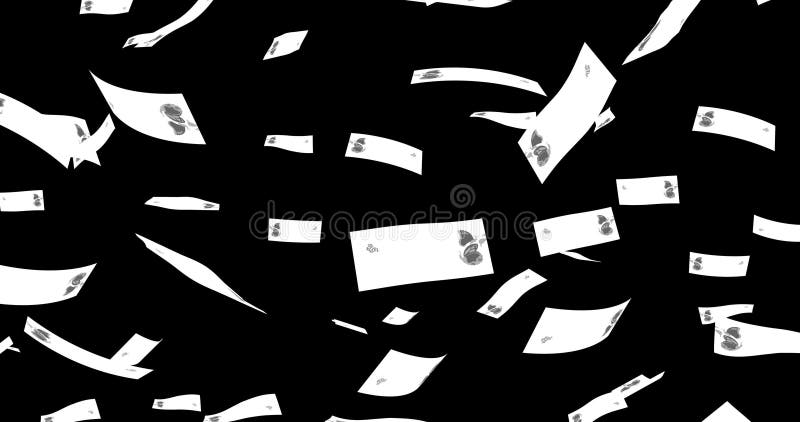 Mexican Pesos Bills Rain Green Screen Stock Video - Video of account ...