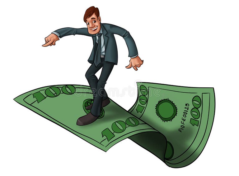 Flying Money Note Stock Illustrations – 902 Flying Money Note Stock ...