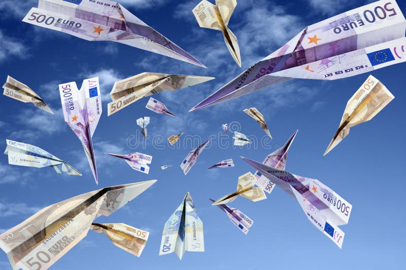Flying money stock photo. Image of invest, concept, banknotes - 23445466