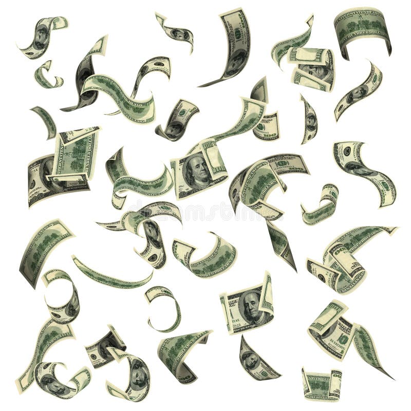 Money flying away stock photo. Image of objects, wealth - 17146976