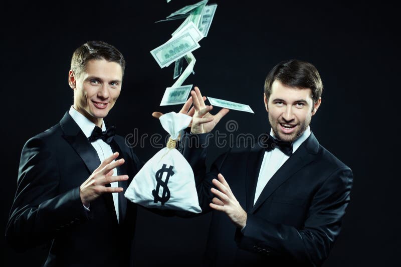 Flying money stock photo. Image of rich, dollars, businessman - 78183252