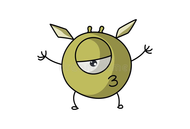 Flying Monster stock illustration. Illustration of isolated - 90872929