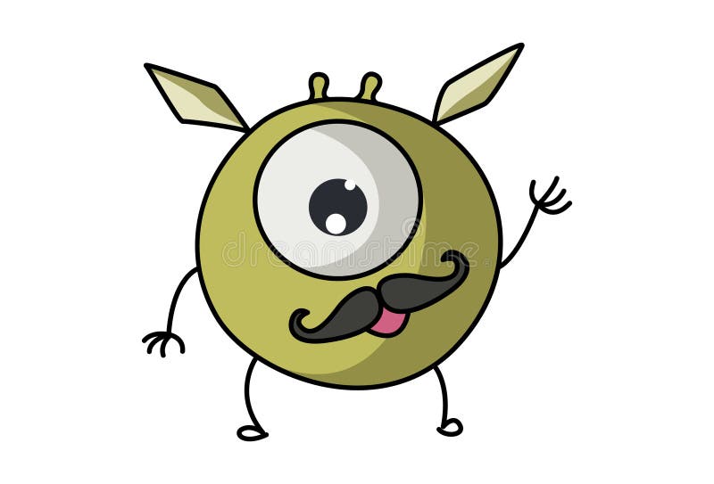 Flying Monster stock illustration. Illustration of mammal - 90873392