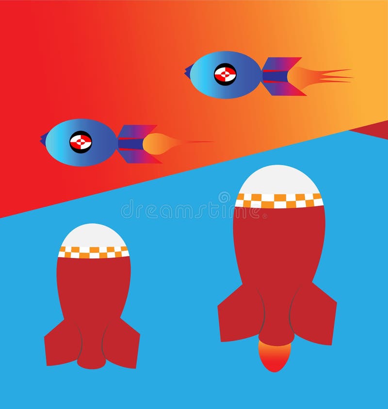 Missile Bombs Stock Illustrations – 626 Missile Bombs Stock ...