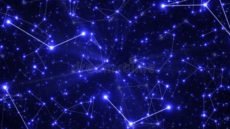 Flying in Outer Space. Looped Seamless Animation. Stock Video - Video ...