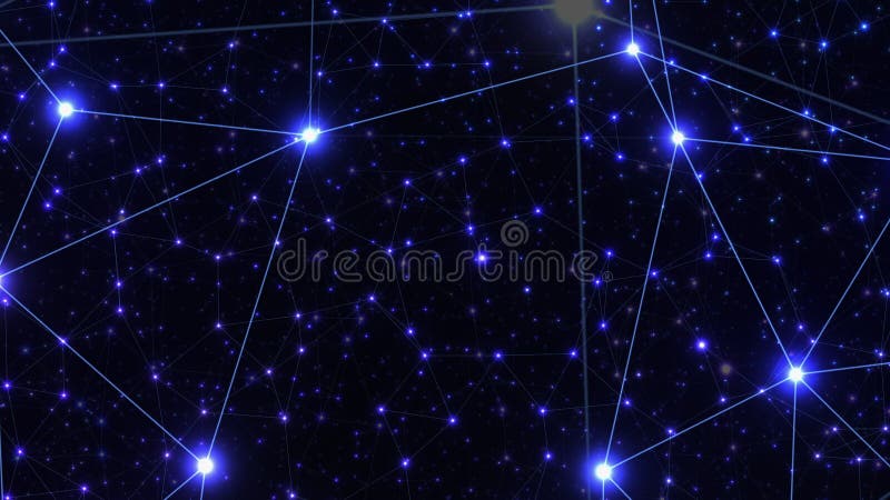 Flying in Outer Space. Looped Seamless Animation. Stock Video - Video ...