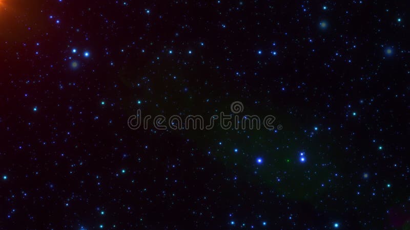 Flying in Outer Space. Looped Seamless Animation. Stock Footage - Video ...