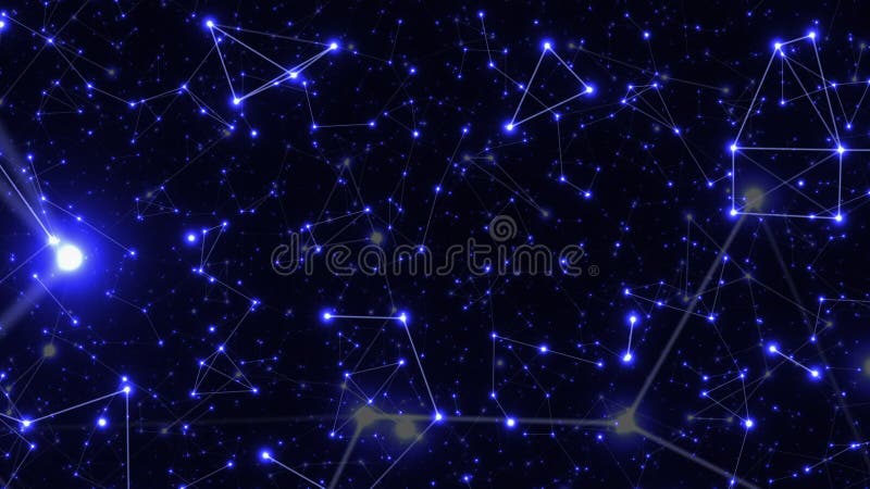 Flying in Outer Space. Looped Seamless Animation. Stock Video - Video ...