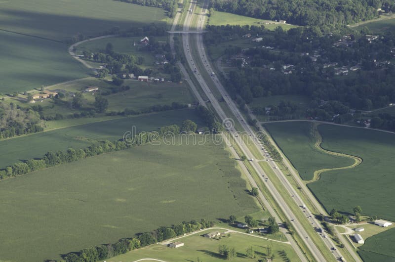 Flying Over the Highway stock photo. Image of highway - 76393830
