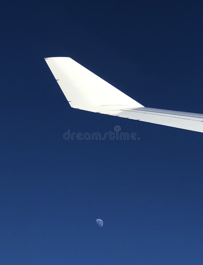 Flying over the moon stock image. Image of view, flight - 166055367