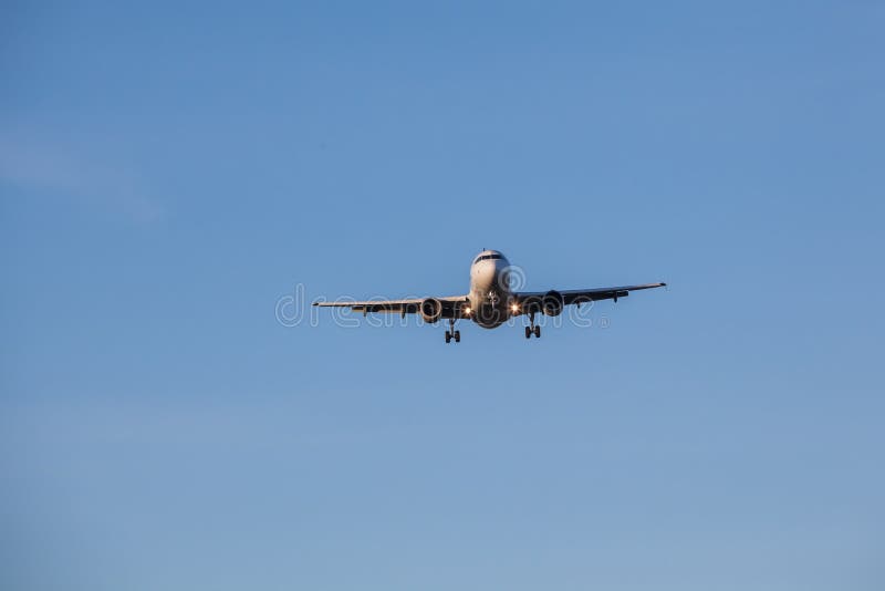 Flying over plane stock image. Image of aeroplane, plane - 112546723