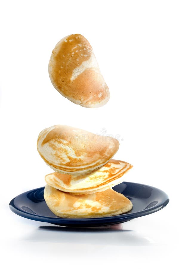 Flying pancakes stock photo. Image of meal, breakfast - 22091408