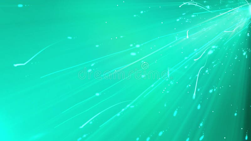 Flying Particle with Luminous Trails in Cyberspace Stock Illustration ...