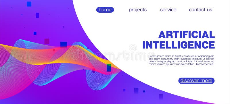 Flying Particles Distressed Purple Vector. Data Analytics Cool Banner ...