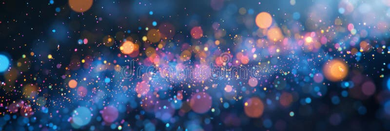 Flying Particles and Sprinkles Background, Exploding Confetti, Shiny ...