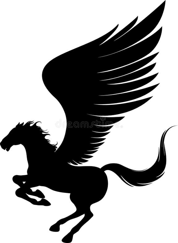 Flying Pegasus Stock Illustrations – 4,155 Flying Pegasus Stock ...