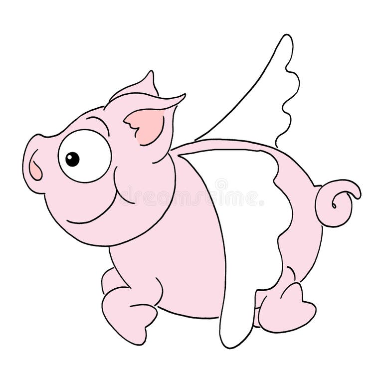 Mythical Flying Pig Stock Illustrations – 82 Mythical Flying Pig Stock ...