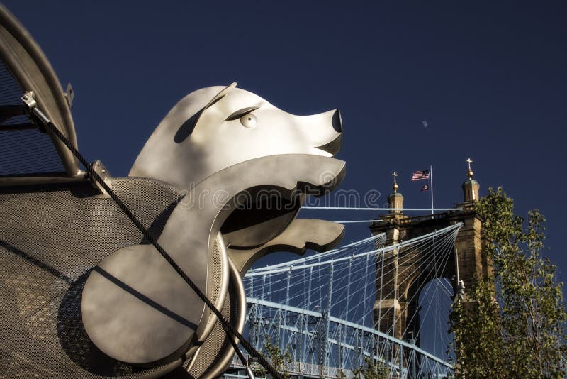 Flying Pig Statue Cincinnati Stock Photos - Free & Royalty-Free Stock ...