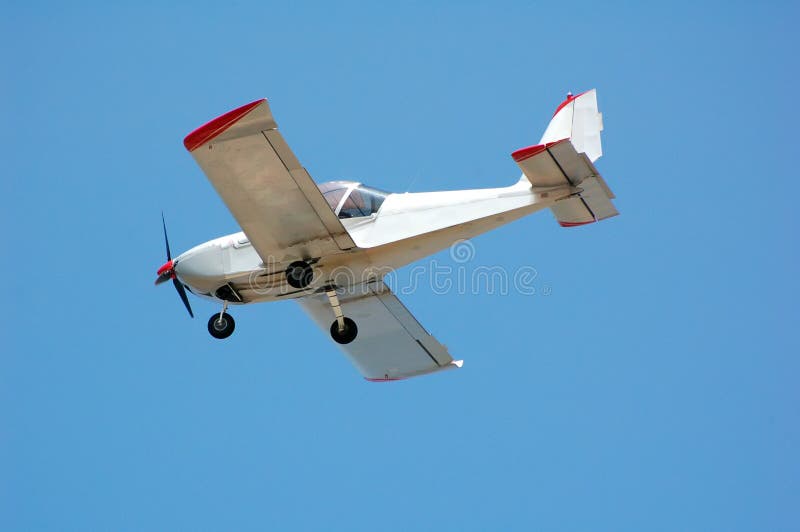 Cessna plane in flight stock image. Image of aviation - 59315503