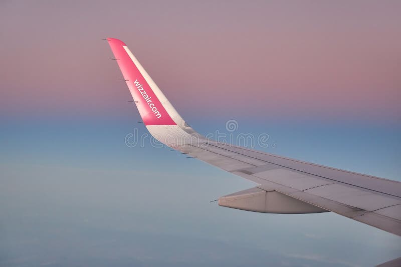 Flying on a Plane, Morning Sky Editorial Image - Image of high, weather ...