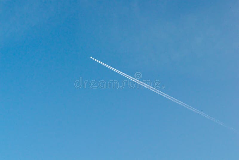 Flying Plane Texture Background on Blue Sky Background Stock Image ...