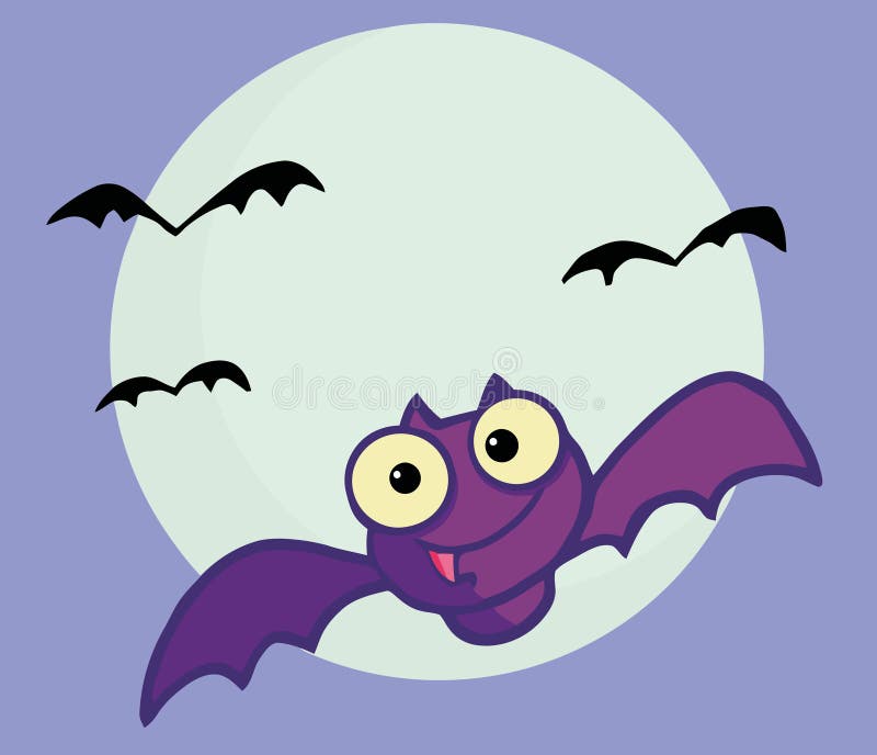Black Bats Flying Background Stock Illustration - Illustration of scary ...