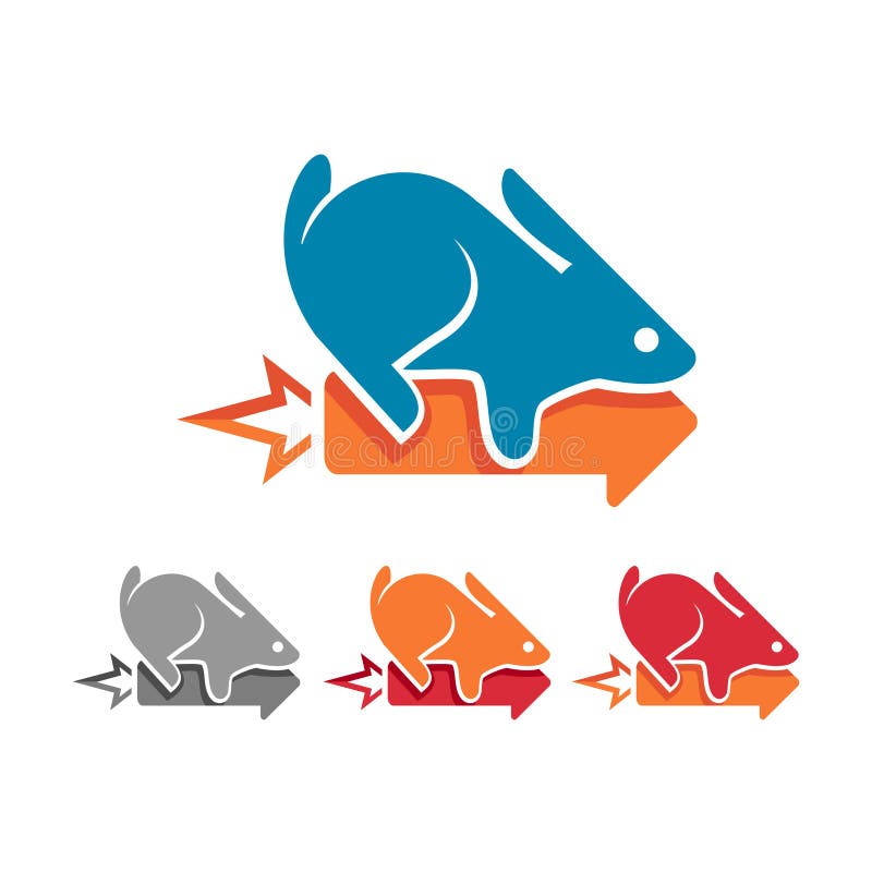 Flying Rabbit Bunny Rocket Mascot Cartoon Illustration Stock Vector ...