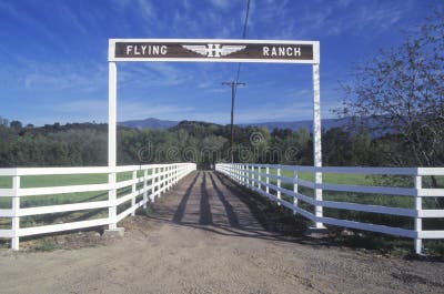 Flying Ranch editorial photo. Image of ranch, names, united - 26281186