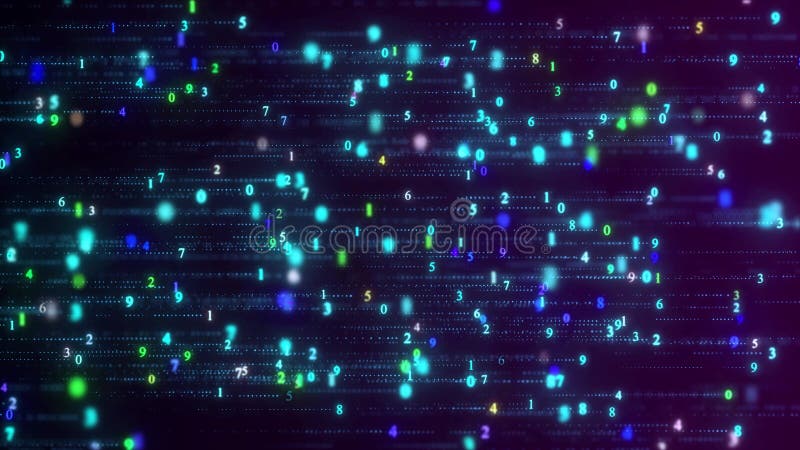 Flying Random Numbers. Blue Matrix Background. Stream of Decimal Digits ... Flying Random Numbers. Blue Matrix Background. Stream of Decimal Digits ...