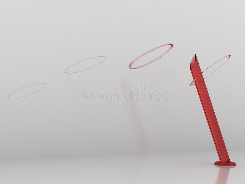 Flying rings stock illustration. Illustration of forward - 11942027