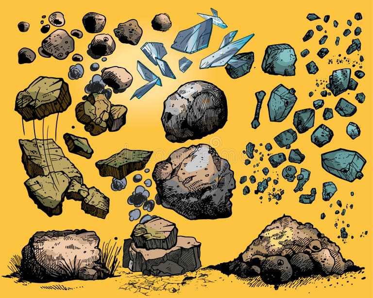 Rubble Rocks Stock Illustrations – 2,389 Rubble Rocks Stock ...