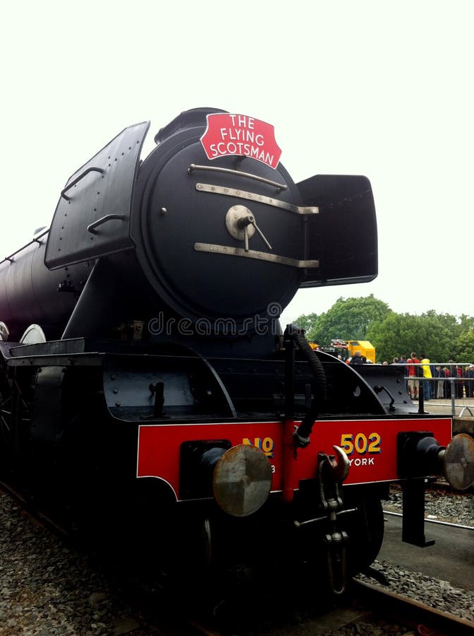 The Flying Scotsman Steam Train Editorial Image - Image of fashioned ...