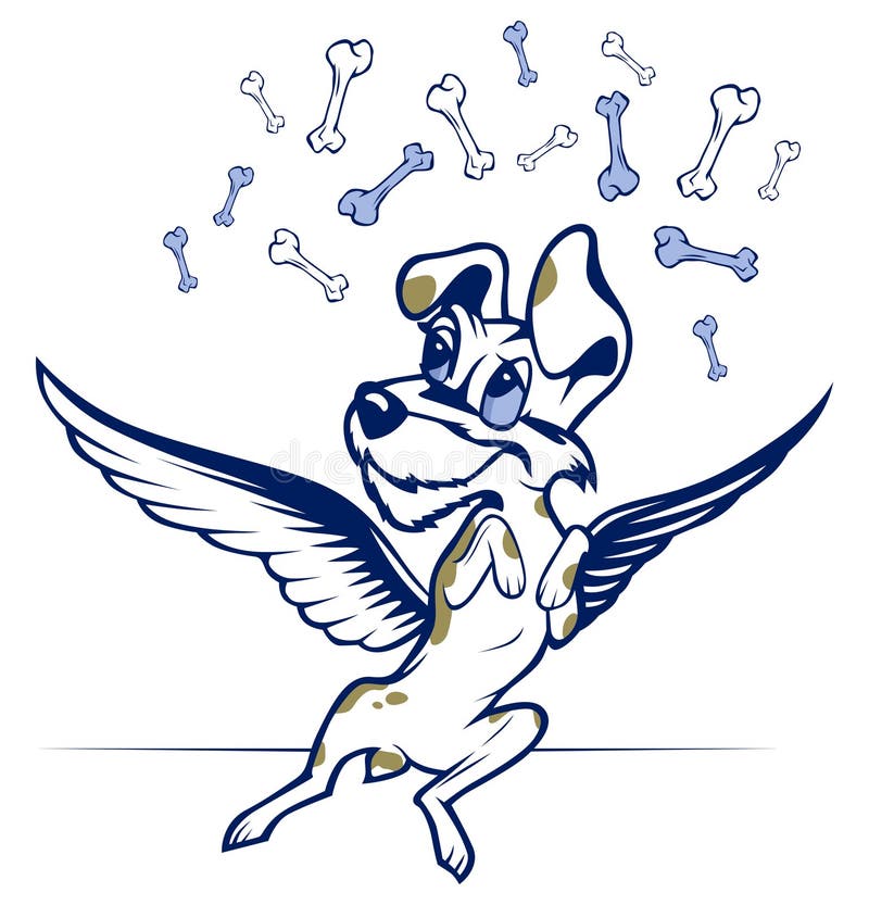 Flying Dog Stock Illustrations – 5,223 Flying Dog Stock Illustrations ...