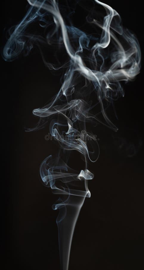 Flying smoke curl stock photo. Image of blue, mystery - 333492206