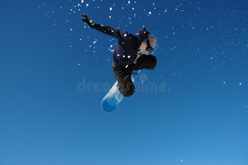 Snowboarder stock image. Image of cool, outdoor, snowboarder - 12235891