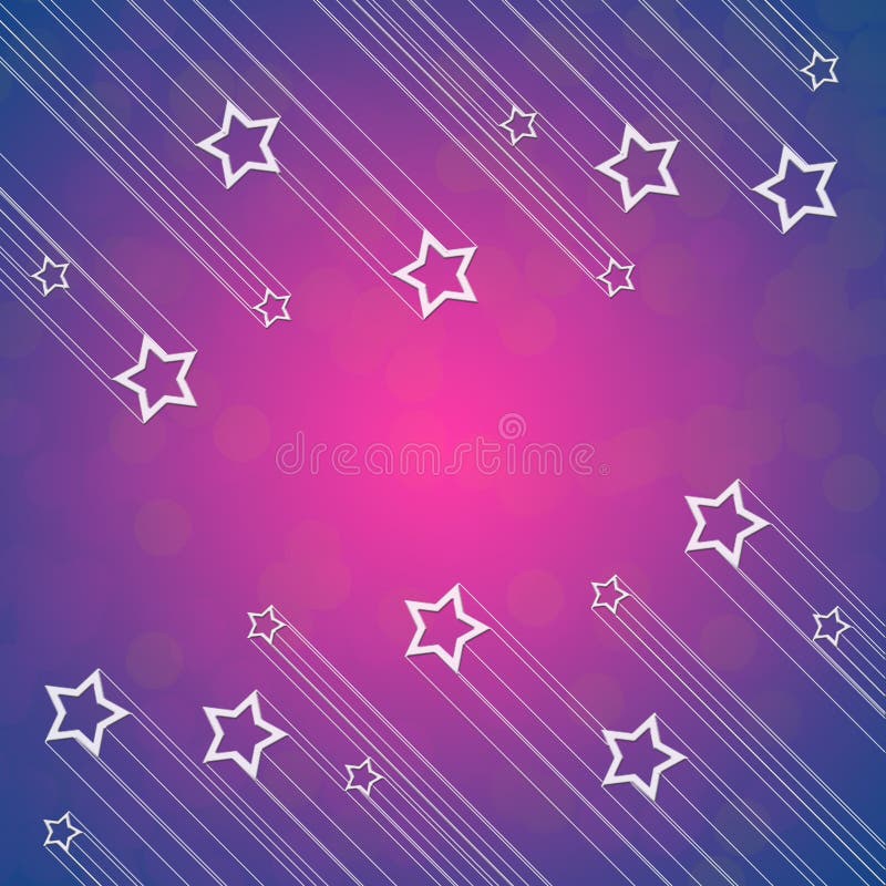 Flying star background stock illustration. Illustration of move - 17167846