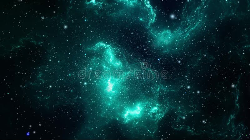 Flying through Star Fields in Deep Space Stock Video - Video of planet ...