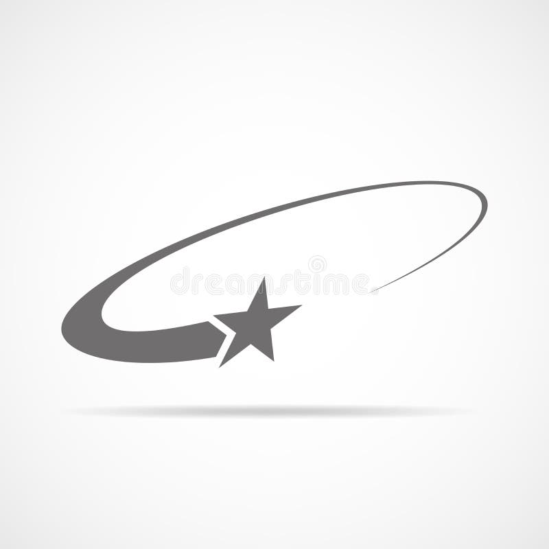Flying Star Icon. Vector Illustration. Stock Illustration ...