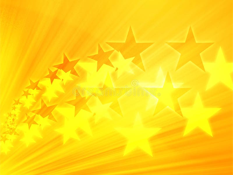 Flying stars illustration stock illustration. Illustration of wallpaper ...