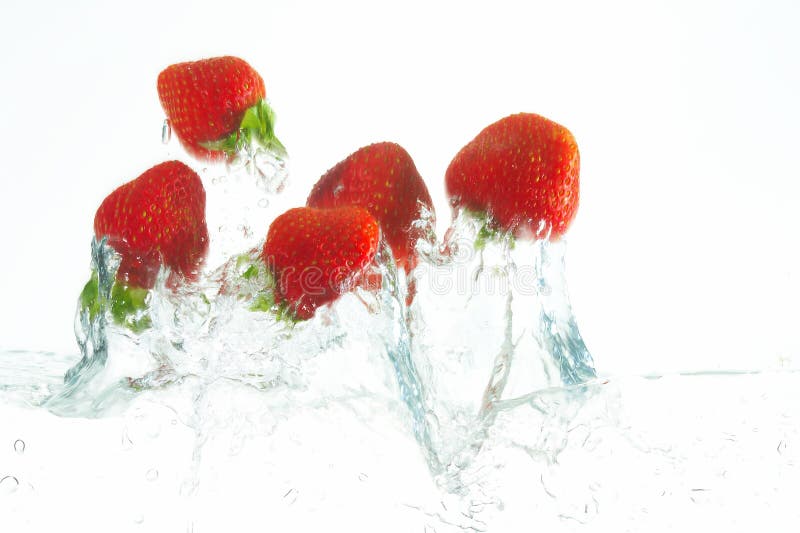 Flying raspberries stock image. Image of foods, surface - 3507675