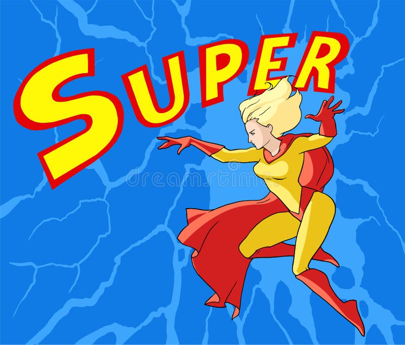Super Lady Stock Illustrations – 4,101 Super Lady Stock Illustrations ...