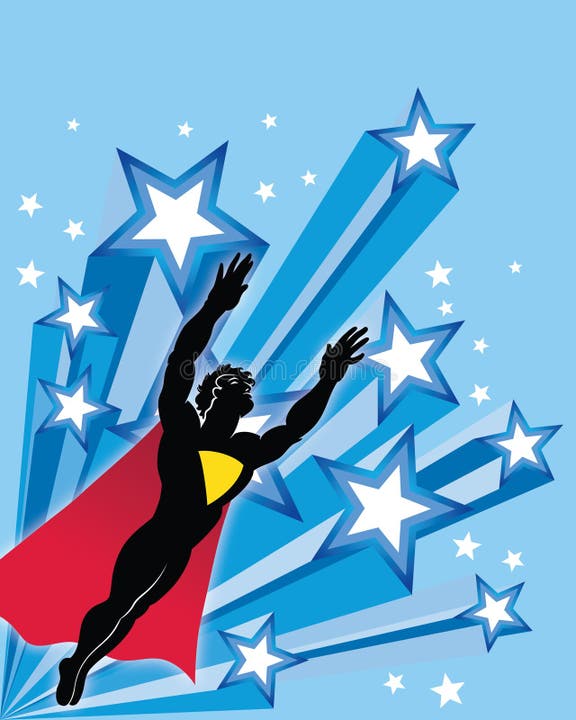 Flying Superhero Stock Illustrations – 13,830 Flying Superhero Stock ...