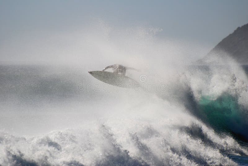 Flying surfer stock photo. Image of surfer, surfboard - 2139102